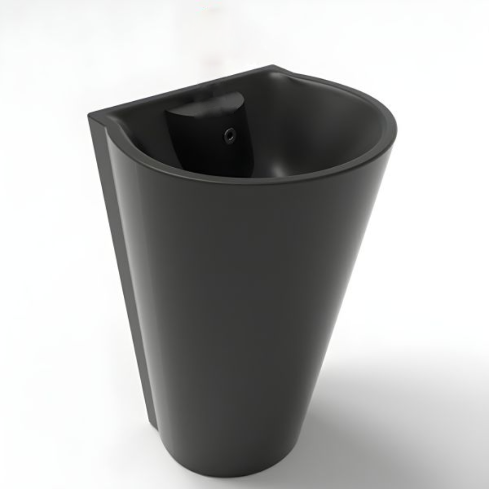 Free Standing Basin - Black by Kimo Group | Basins | Kimo Group