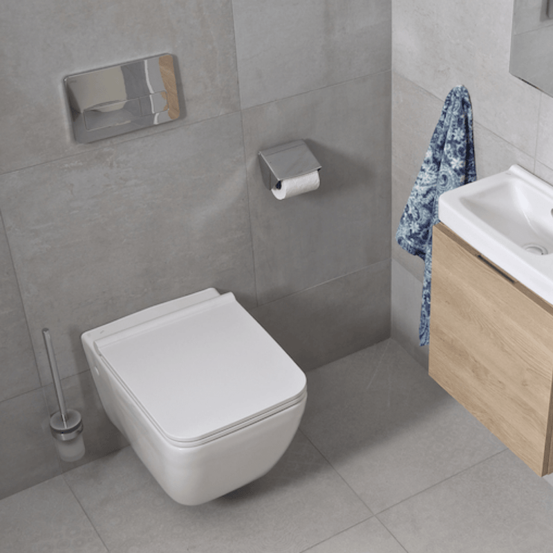 Cubito Wall Hung WC by Jika | Toilets | Kimo Group