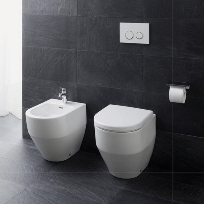 Pro A Floor Standing Bidet by Laufen | Toilets | Kimo Group