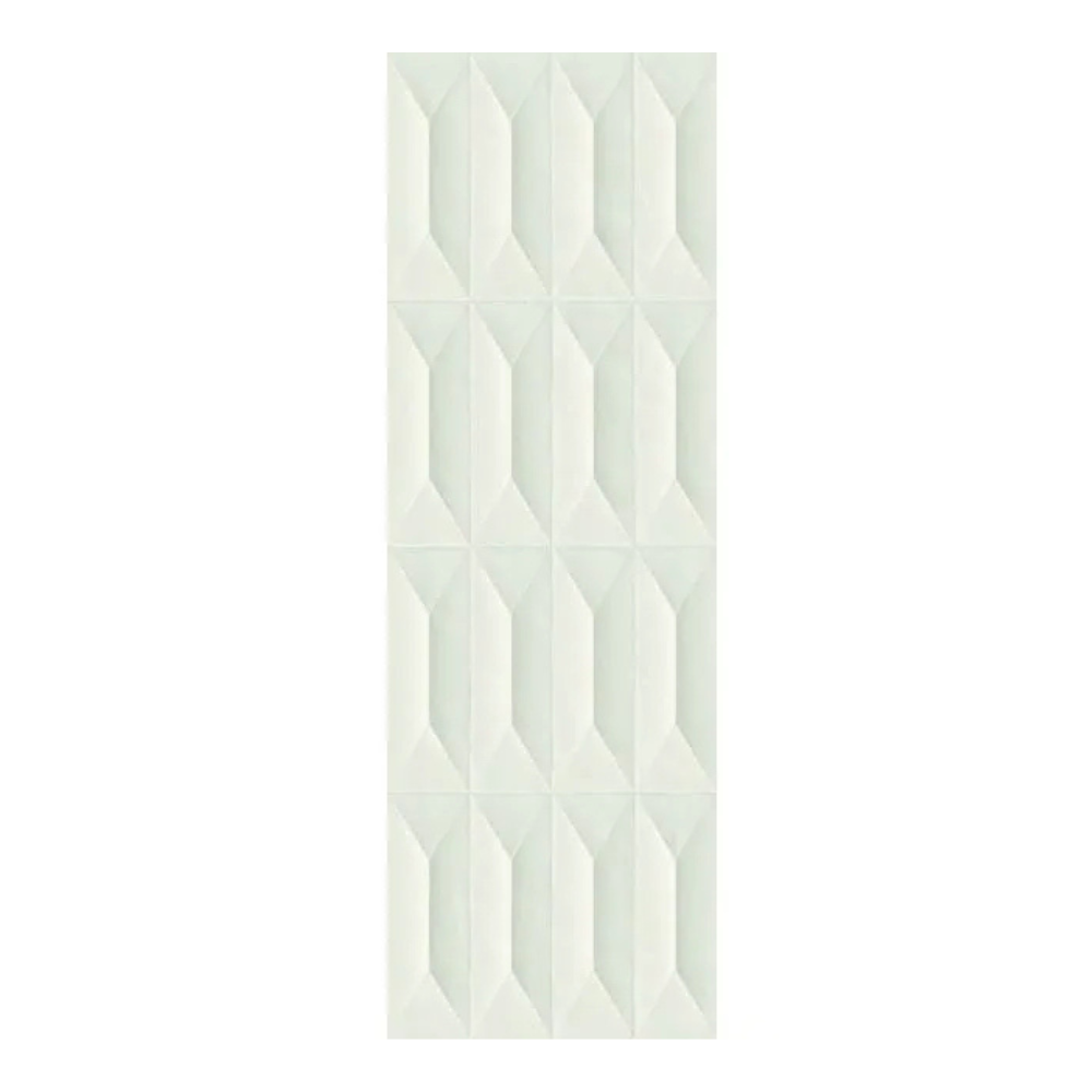 Marazzi Colorplay White Struttura Cabochon 3D 30×90cm Wall Tile by Kimo ...